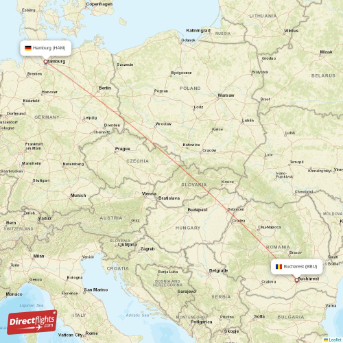 Direct flights from Bucharest to Hamburg (BBU-HAM) - Directflights.com