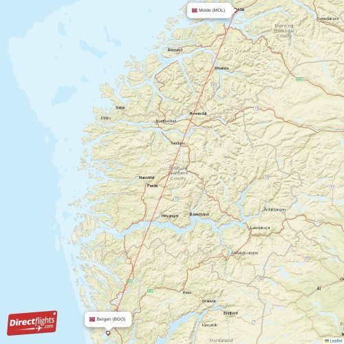 Molde Norway Map