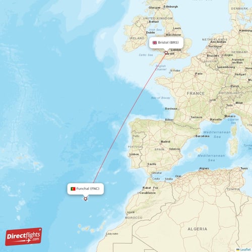 Direct flights from Bristol to Faro, BRS to FAO non-stop - Directflights.com