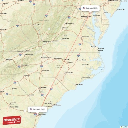 Direct flights from Baltimore to Atlanta (BWI-ATL) - Directflights.com