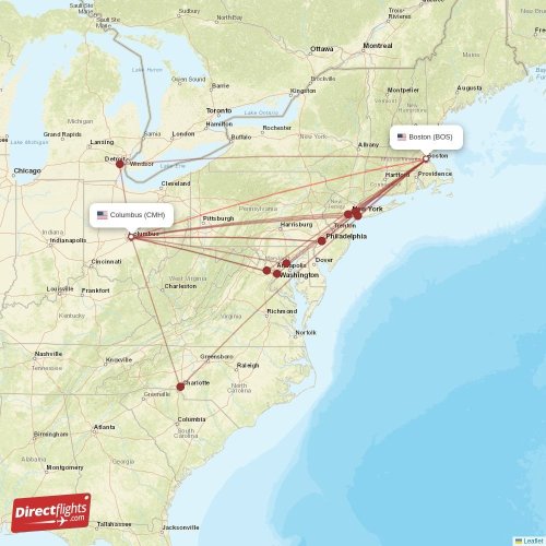 Direct flights from Columbus to Boston, CMH to BOS non-stop ...