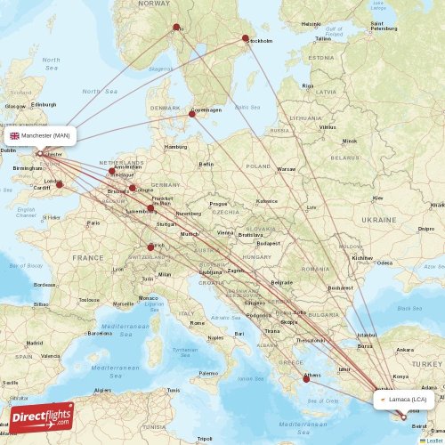 Direct flights from Manchester to Paphos, MAN to PFO non-stop ...