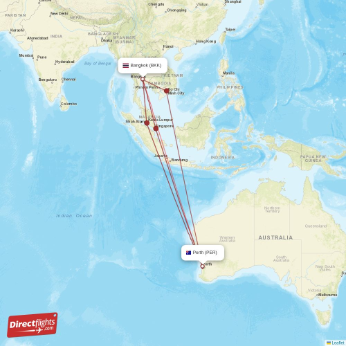 Direct flights from Perth to Bangkok, PER to BKK non-stop ...