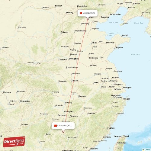 Direct flights from Beijing to Chenzhou, PKX to HCZ non-stop ...