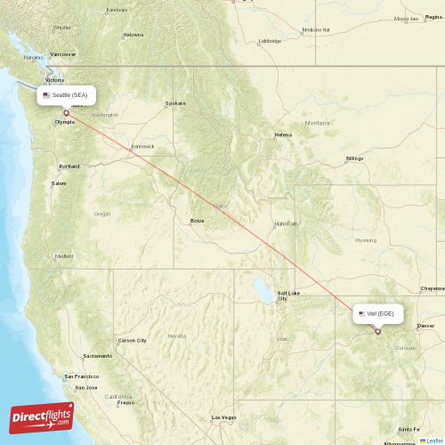 Direct flights from Seattle to Denver, SEA to DEN non-stop ...