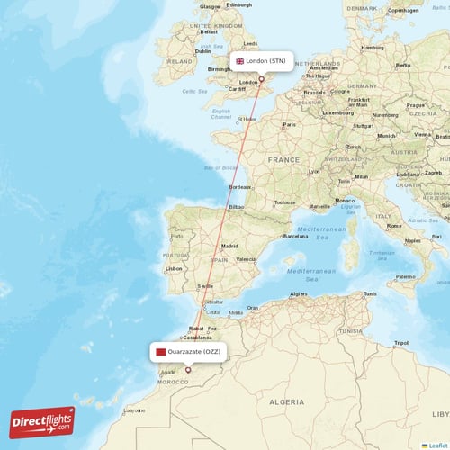Direct flights from London to Marrakech, STN to RAK non-stop ...