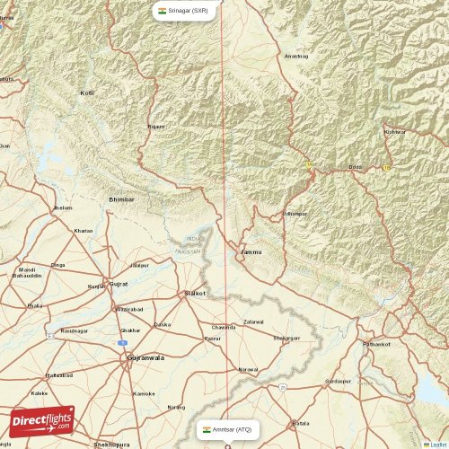 Direct flights from Srinagar to Amritsar, SXR to ATQ non-stop ...