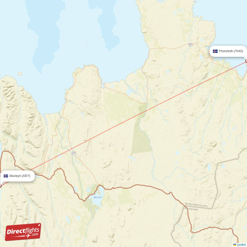 Direct flights from Reykjavik - 90 destinations - KEF, Iceland ...