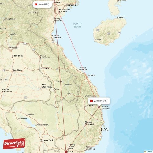 Direct flights from Qui Nhon to Hanoi, UIH to HAN non-stop ...