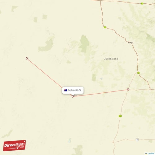 Direct flights to Quilpie - ULP, Australia - Directflights.com