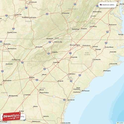 Direct flights from Fort Walton Beach to Baltimore, VPS to BWI non-stop ...
