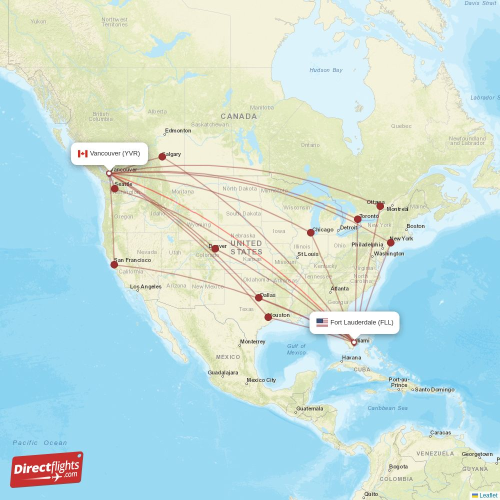 Direct flights from Vancouver to Seattle, YVR to SEA non-stop - Directflights.com