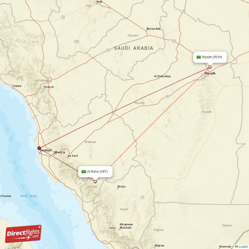 Direct flights from Al-Baha to Riyadh, ABT to RUH non-stop ...