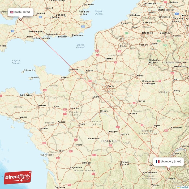 Direct flights from Bristol to Chambery, BRS to CMF non-stop ...