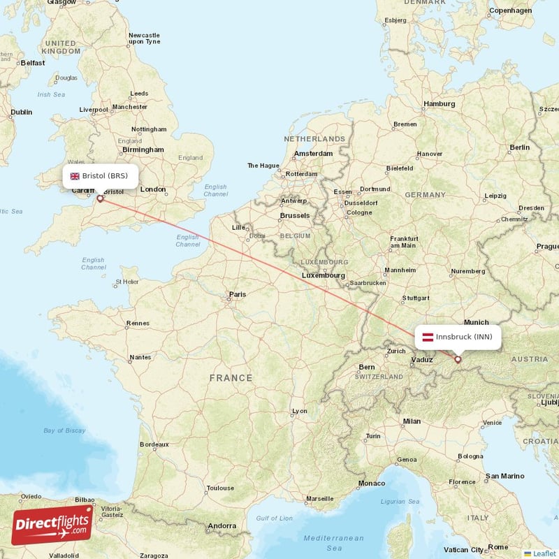 Direct flights from Bristol to Innsbruck, BRS to INN non-stop ...