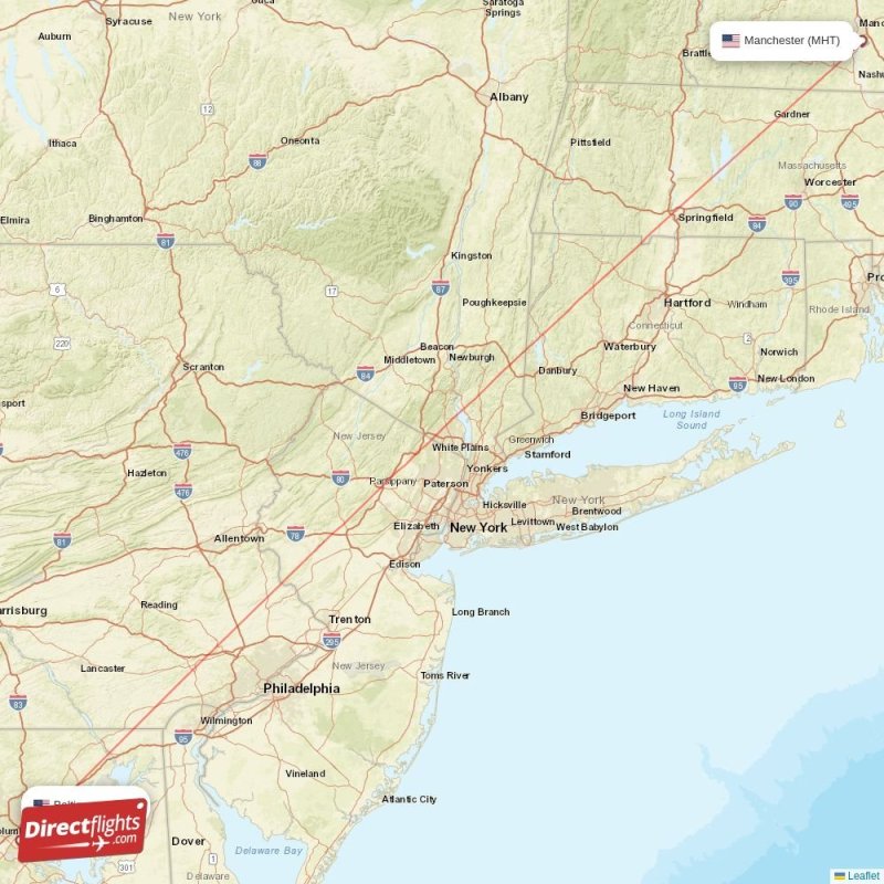 Direct flights from Baltimore to Manchester, BWI to MHT non-stop ...