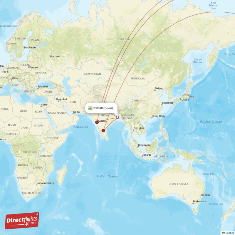 Direct flights from Kolkata to San Francisco, CCU to SFO non-stop ...