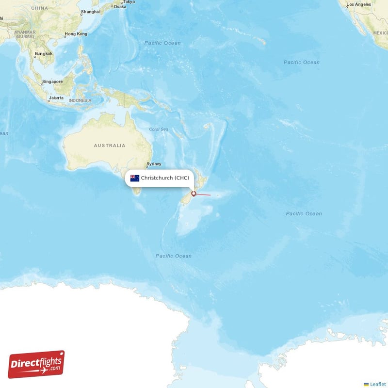 Direct flights from Christchurch to Chatham Island, CHC to CHT non-stop ...