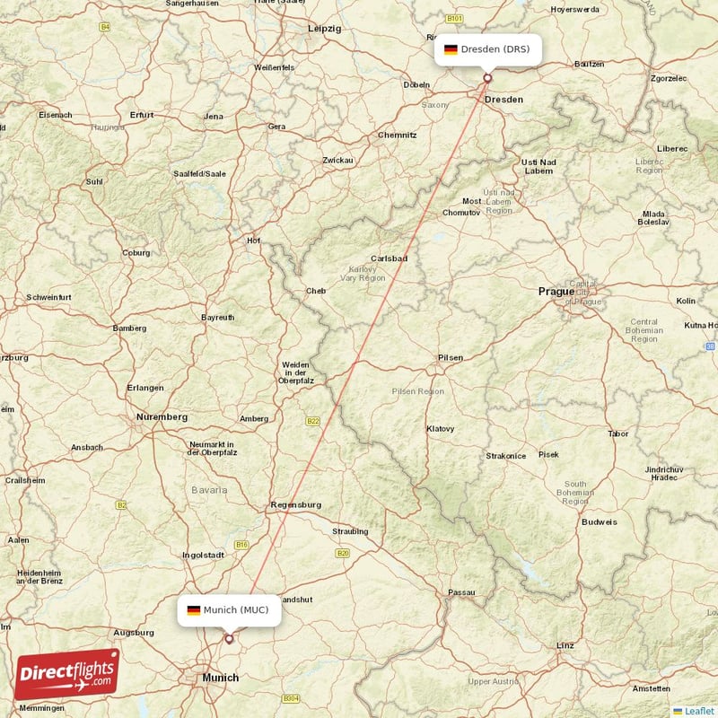 Direct flights from Dresden to Munich, DRS to MUC non-stop ...