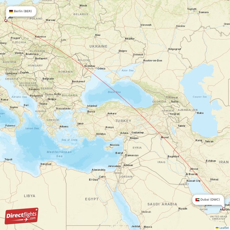Direct flights from Dubai to Berlin, DWC to BER non-stop ...