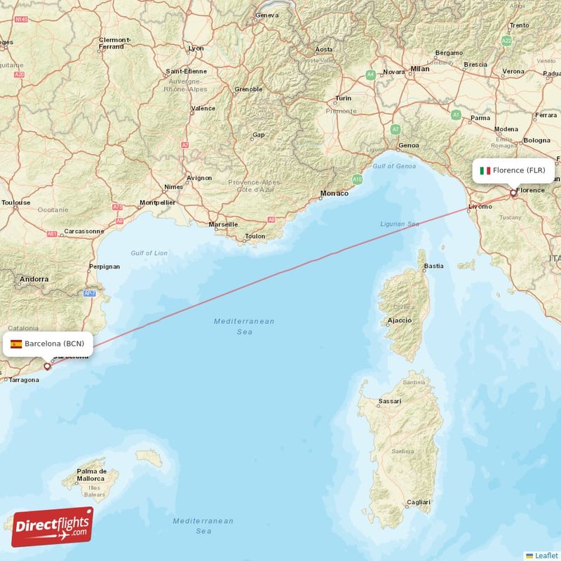 Direct flights from Florence to Barcelona, FLR to BCN non-stop ...