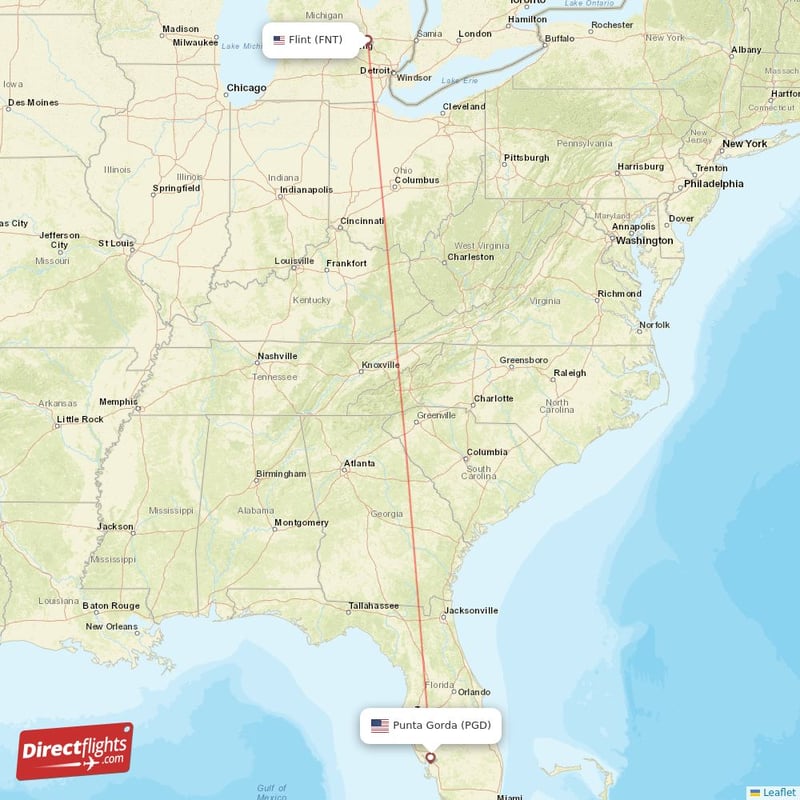 Direct flights from Sioux Falls to Punta Gorda, FSD to PGD non-stop - Directflights.com