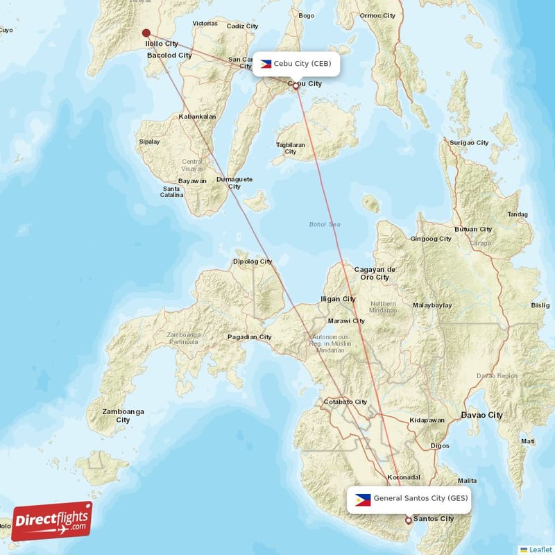 Gensan Map Seismic Like Event, Possible Earthquake, Reported Few