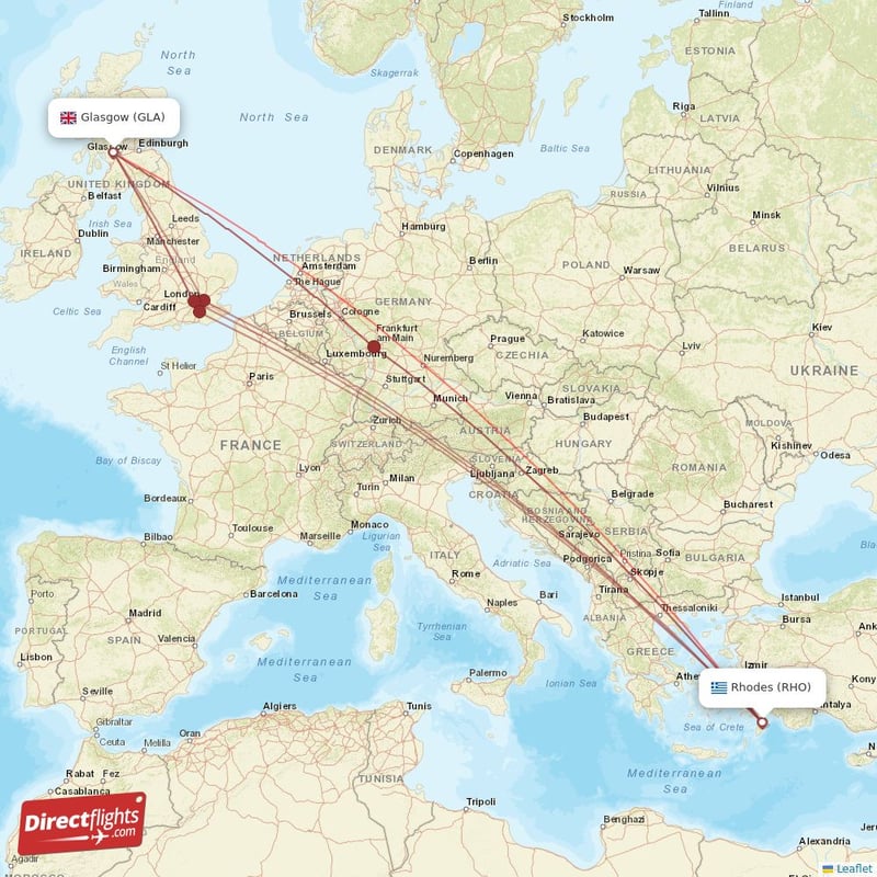 Direct flights from Glasgow to Rhodes, GLA to RHO non-stop ...