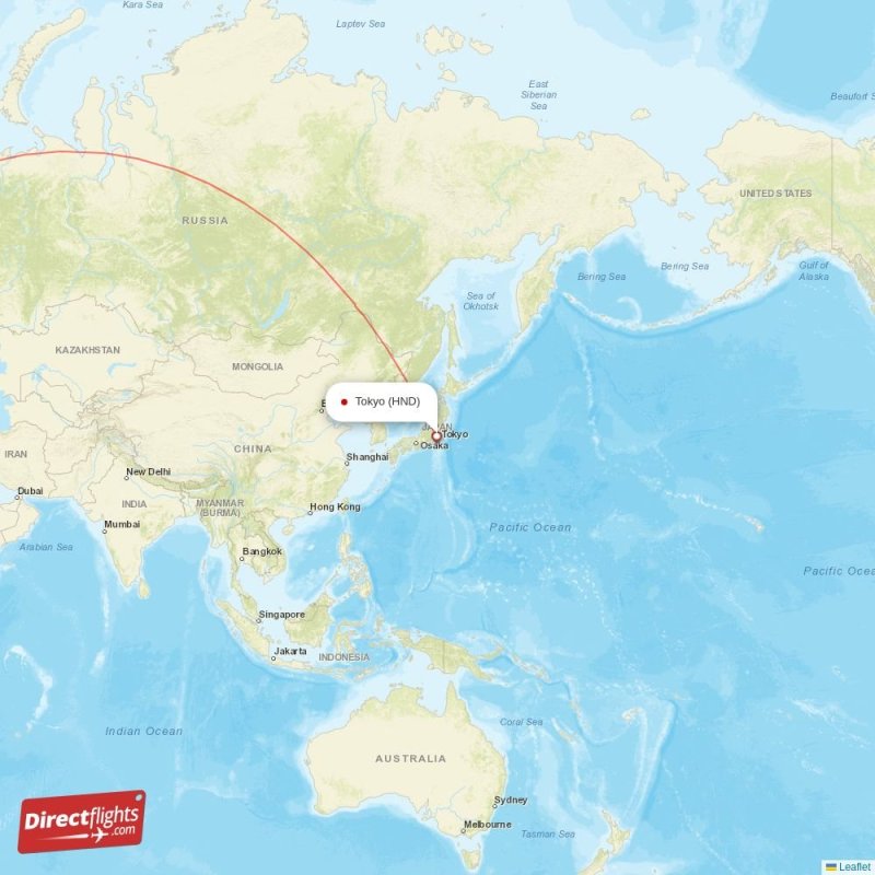 Direct flights from Tokyo to Stockholm, HND to ARN non-stop ...