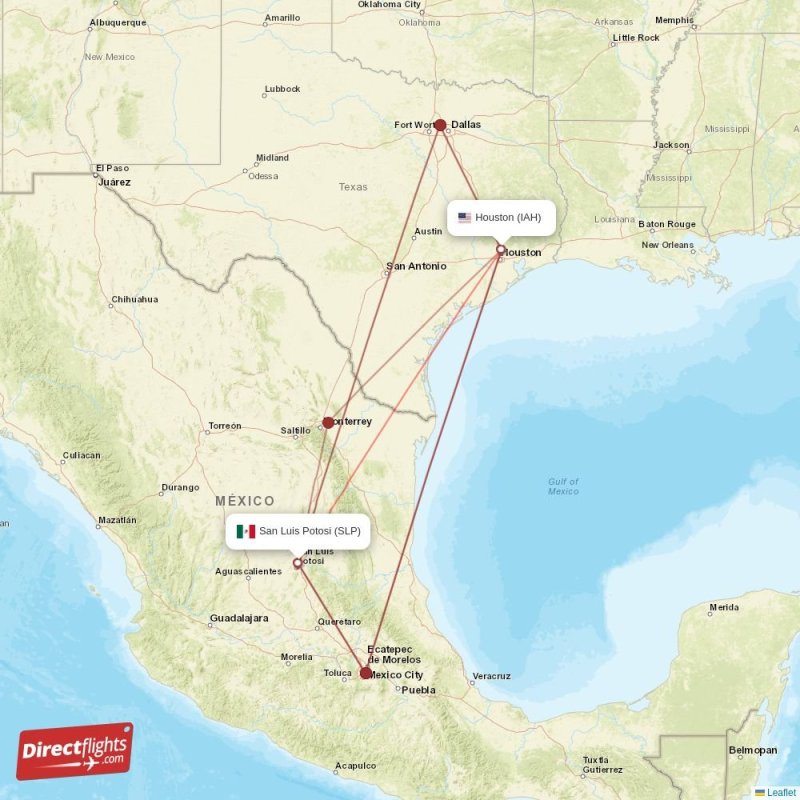 Direct flights from Houston to San Luis Potosi, IAH to SLP non-stop ...
