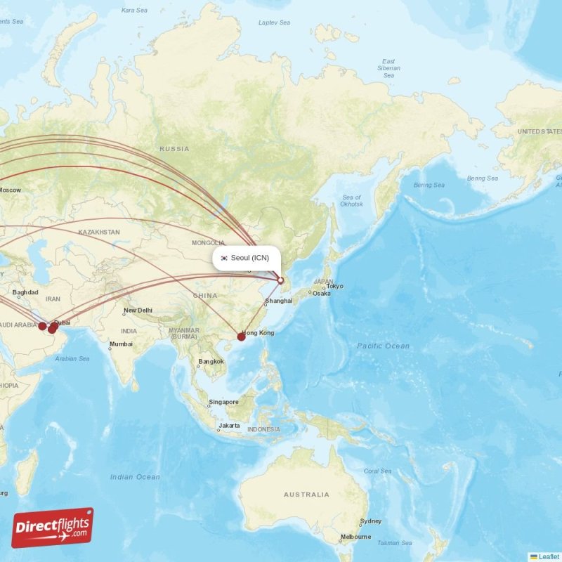 Direct flights from Seoul to Barcelona, ICN to BCN non-stop ...