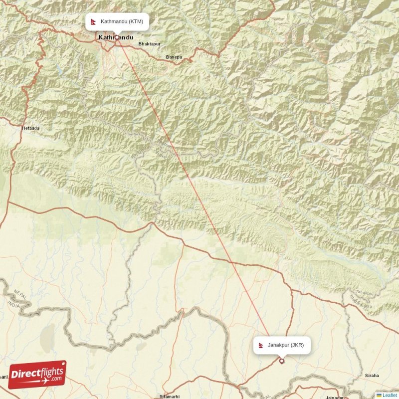 Direct flights from Kathmandu to Janakpur, KTM to JKR non-stop ...