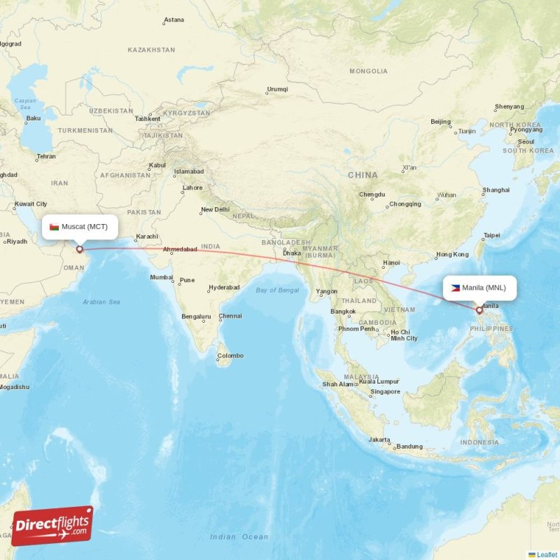 Oman Air Route Map Oman Air Flights From Trabzon, TZX