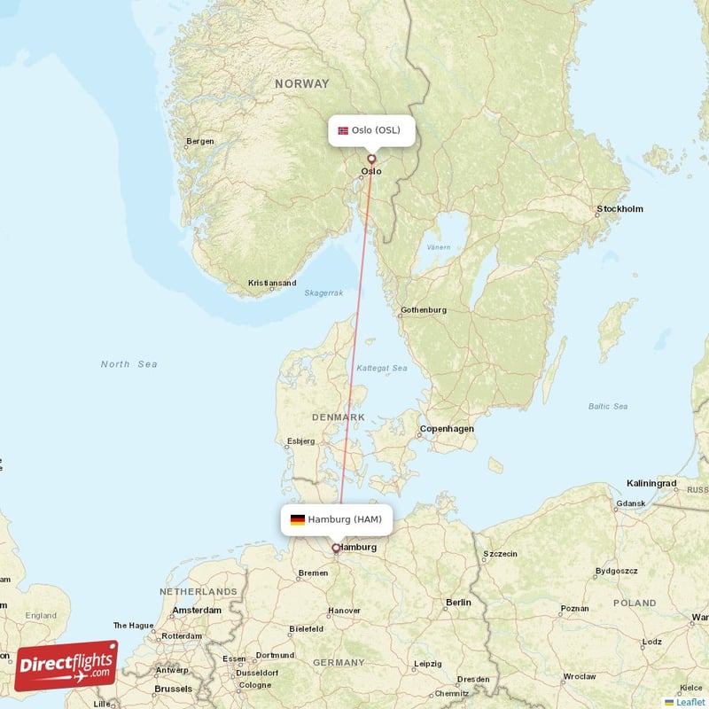 Direct flights from Oslo to Hamburg, OSL to HAM non-stop ...