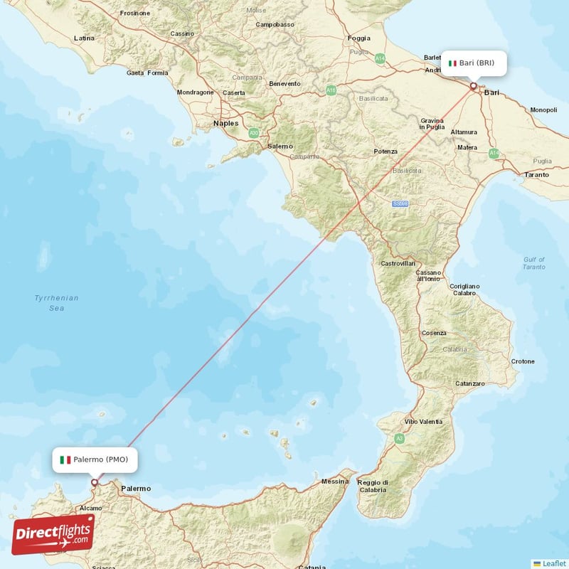 Mapa De Bari Altamura A3 Puglia Apulia Mapa Moderno Azul Oscuro De