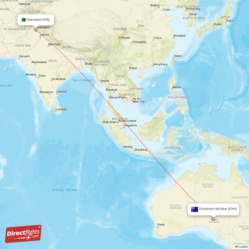Direct flights to Prominent Hill Mine - PXH, Australia - Directflights.com