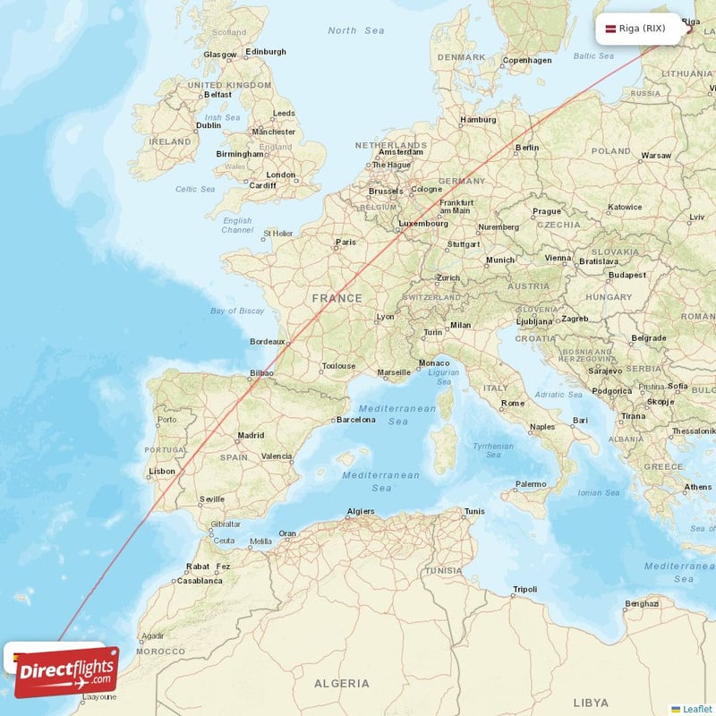 Direct flights from Riga to Tenerife, RIX to TFS non-stop ...