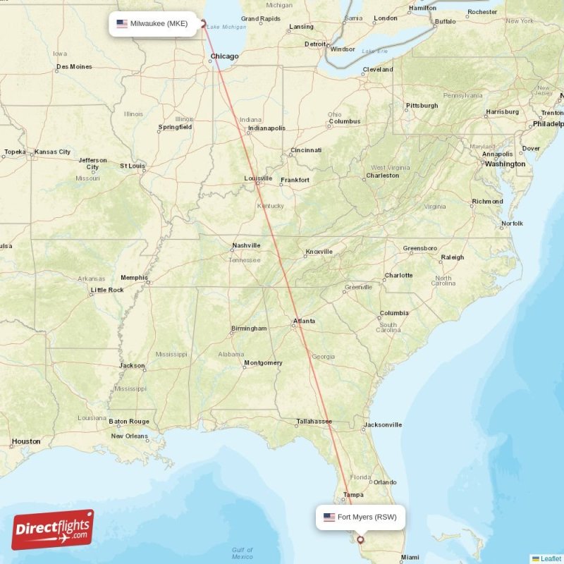 Direct flights from Fort Myers to Milwaukee, RSW to MKE non-stop ...