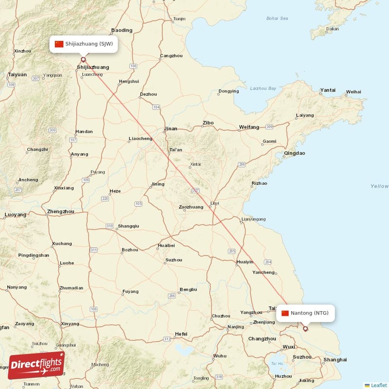 Shijiazhuang China Map