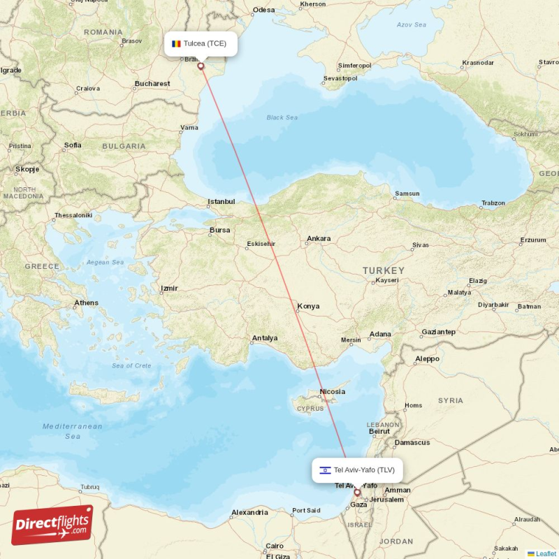 Direct flights from Tulcea - 0 destinations - TCE, Romania ...